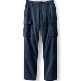 Classic Fit Cargohose f&uuml;r Herren, Herren, size: regular, Blau, Baumwoll-Mischung, by Lands' End