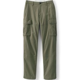 LANDS' END Classic Fit Cargohose f&uuml;r Herren, Herren, size: regular, Gr&uuml;n, Baumwoll-Mischung, by Lands' End