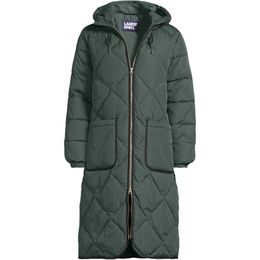 Isolierter FeatherFree&trade; Steppmantel in Plus-Gr&ouml;&szlig;e, Damen, size: plus, Gr&uuml;n, Polyester, by Lands' End