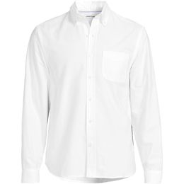 LANDS' END Oxfordhemd Sail Rigger f&uuml;r Herren, Herren, size: regular, Wei&szlig;, Baumwolle, by Lands' End
