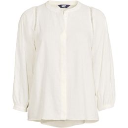 Bluse im Leinenmix f&uuml;r Damen, Damen, size: regular, Elfenbein, Leinen/Viskose, by Lands' End