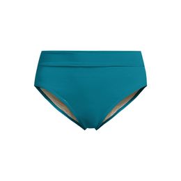 LANDS' END Bikinihose zum Umschlagen, High Waist, f&uuml;r Damen, Damen, size: regular, Blau, Nylon-Mischung, by Lands' End