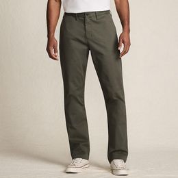 LANDS' END Classic Fit Chinohose TRAVEL f&uuml;r Herren, Herren, size: regular, Gr&uuml;n, Baumwoll-Mischung/Polyester-Mischung, by Lands' End