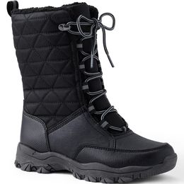 LANDS' END Schneestiefel SQUALL f&uuml;r Damen, Damen, size: regular, Schwarz, Gummi/Polyurethan, by Lands' End