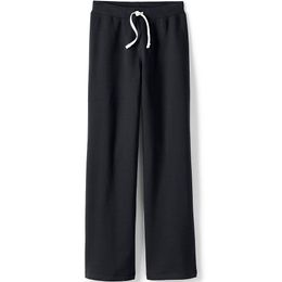 LANDS' END Jogginghose, Damen, size: regular, Schwarz, Baumwoll-Mischung/Polyester-Mischung, by Lands' End