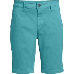 LANDS' END Chino-Shorts f&uuml;r Herren, Slim Fit, Herren, size: regular, Gr&uuml;n, Baumwoll-Mischung, by Lands' End