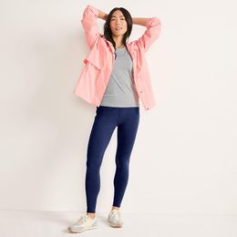 LANDS' END Starfish Leggings Mid Waist in Tall-Gr&ouml;&szlig;e, Damen, size: tall, Blau, Elasthan/Baumwoll-Mischung, by Lands' End