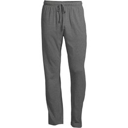LANDS' END Jersey-Pyjamahose f&uuml;r Herren, Herren, size: regular, Grau, Baumwolle, by Lands' End