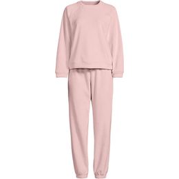 LANDS' END Lounge-Set aus Samt f&uuml;r Damen in Plus-Gr&ouml;&szlig;e, Damen, size: plus, Pink, Polyester/Polyester-Mischung, by Lands' End