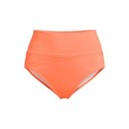 LANDS' END Bikinihose zum Umschlagen, High Waist, f&uuml;r Damen, Damen, size: regular, Orange, Nylon-Mischung, by Lands' End