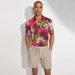 LANDS' END Chino-Shorts mit Dehnbund f&uuml;r Herren, Herren, size: regular, Braun, Elasthan/Baumwoll-Mischung, by Lands' End