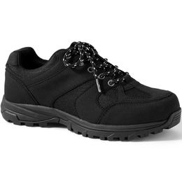 LANDS' END Trekking-Schuhe f&uuml;r Herren, Herren, size: regular, Schwarz, Leder, by Lands' End