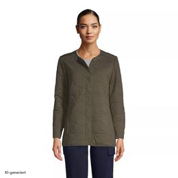 LANDS' END PrimaLoft Steppjacke f&uuml;r Damen, Damen, size: regular, Gr&uuml;n, Baumwoll-Mischung/Baumwolle Modal, by Lands' End