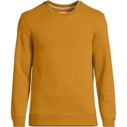 LANDS' END Rundhals-Sweatshirt SERIOUS SWEATS f&uuml;r Herren, Herren, size: regular, Gelb, Baumwoll-Mischung/Polyester-Mischung, by Lands' End
