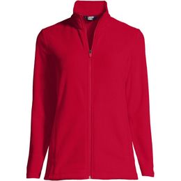 LANDS' END Anyweather Fleece-Jacke in Petite-Gr&ouml;&szlig;e, Damen, size: petite, Rot, Polyester, by Lands' End