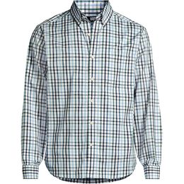 LANDS' END Ultimativ-Hemd f&uuml;r Herren, Classic Fit, Herren, size: regular, Gr&uuml;n, Elasthan/Baumwoll-Mischung/Polyester-Mischung, by Lands' End