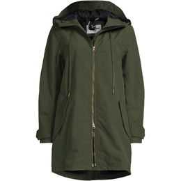 LANDS' END Squall Regenjacke in A-Linie f&uuml;r Damen in Plus-Gr&ouml;&szlig;e, Damen, size: plus, Gr&uuml;n, Nylon, by Lands' End