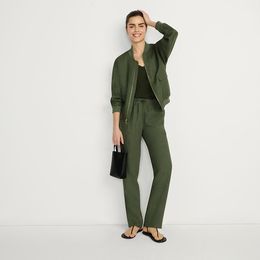 LANDS' END Relaxte Premium Reinleinen-Schlupfhose f&uuml;r Damen, Damen, size: regular, Gr&uuml;n, Leinen, by Lands' End
