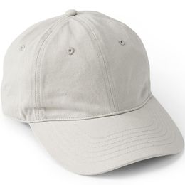 LANDS' END Baseball-Kappe aus Baumwolle f&uuml;r Herren, Herren, size: regular, Grau, Baumwolle, by Lands' End