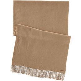 LANDS' END Softer Webschal f&uuml;r Damen, Damen, size: regular, Beige, Polyester/Polyacryl/Viskose, by Lands' End