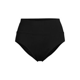 LANDS' END Bikinihose zum Umschlagen, High Waist, f&uuml;r Damen in Plus-Gr&ouml;&szlig;e, Damen, size: plus, Schwarz, Elasthan/Nylon-Mischung, by Lands' End