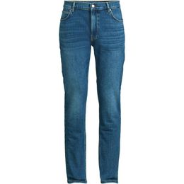 LANDS' END Stretch-Denim Jeans Straight Fit f&uuml;r Herren, Herren, size: regular, Blau, Baumwolle/Baumwoll-Mischung, by Lands' End