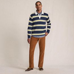 LANDS' END Classic Fit Cordhose f&uuml;r Herren, Herren, size: regular, Orange, Elasthan/Baumwoll-Mischung, by Lands' End