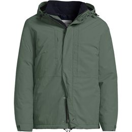 LANDS' END Isolierte, wasserdichte 3-in-1-Jacke Squall f&uuml;r Herren, Herren, size: regular, Gr&uuml;n, Polyester/Nylon, by Lands' End