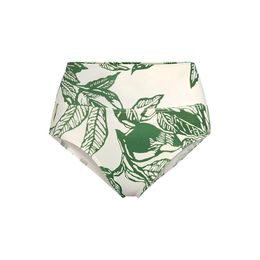 LANDS' END Bikinihose zum Umschlagen, High Waist, f&uuml;r Damen in Plus-Gr&ouml;&szlig;e, Damen, size: plus, Wei&szlig;, Elasthan/Nylon-Mischung, by Lands' End