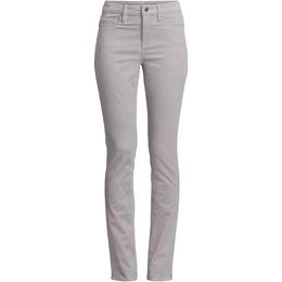 LANDS' END Straight Fit Cordhose Mid Waist f&uuml;r Damen in Plus-Gr&ouml;&szlig;e, Damen, size: plus, Grau, Baumwoll-Mischung, by Lands' End