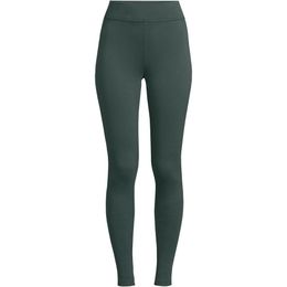 Thermo-Leggings mit Tasche SERIOUS SWEATS, Damen, size: regular, Gr&uuml;n, Baumwoll-Mischung/Polyester-Mischung, by Lands' End