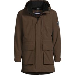 LANDS' END Wasserdichter, isolierter Squall-Parka f&uuml;r Herren, Herren, size: regular, Braun, Nylon, by Lands' End