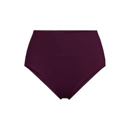 LANDS' END Bikinihose zum Umschlagen, High Waist, f&uuml;r Damen, Damen, size: regular, Lila, Nylon-Mischung, by Lands' End