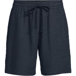 LANDS' END Schlupf-Shorts mit Struktur f&uuml;r Herren, Herren, size: regular, Blau, Baumwolle/Polyester, by Lands' End