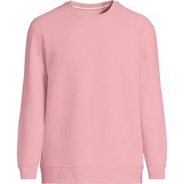LANDS' END Rundhals-Sweatshirt SERIOUS SWEATS f&uuml;r Herren, Herren, size: regular, Rot, Baumwoll-Mischung/Polyester-Mischung, by Lands' End