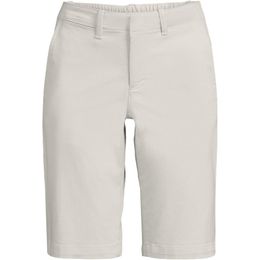LANDS' END Chino-Bermudas f&uuml;r Damen in Plus-Gr&ouml;&szlig;e, Damen, size: plus, Beige, Elasthan/Baumwoll-Mischung, by Lands' End