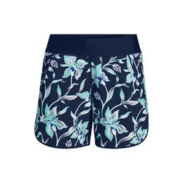 LANDS' END Badeshorts f&uuml;r Damen in Plus-Gr&ouml;&szlig;e, Damen, size: plus, Blau, Nylon-Mischung, by Lands' End