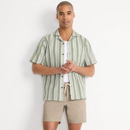 LANDS' END Chino-Shorts mit Dehnbund f&uuml;r Herren, Herren, size: regular, Beige, Elasthan/Baumwoll-Mischung, by Lands' End