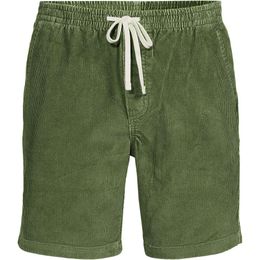 LANDS' END Chino-Shorts mit Dehnbund f&uuml;r Herren, Herren, size: regular, Gr&uuml;n, Elasthan/Baumwoll-Mischung, by Lands' End