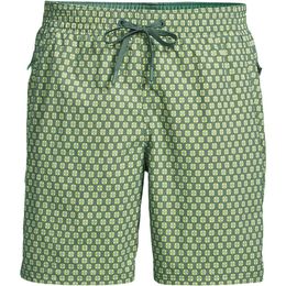LANDS' END Badeshorts mit Hydroliner f&uuml;r Herren, 18 cm, Herren, size: regular, Gr&uuml;n, by Lands' End