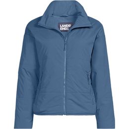 LANDS' END Leichte verstaubare Steppjacke f&uuml;r Damen, Damen, size: regular, Blau, Nylon-Mischung, by Lands' End