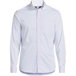 LANDS' END Ultimativ-Hemd f&uuml;r Herren, Classic Fit, Herren, size: regular, Rot, Elasthan/Baumwoll-Mischung/Polyester-Mischung, by Lands' End