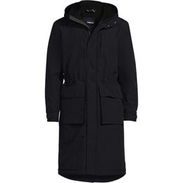 LANDS' END Stadionmantel SQUALL f&uuml;r Herren, Herren, size: regular, Schwarz, Nylon, by Lands' End
