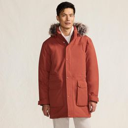 LANDS' END EXPEDITIONS Daunenparka f&uuml;r Herren, Herren, size: regular, Braun, Polyester, by Lands' End