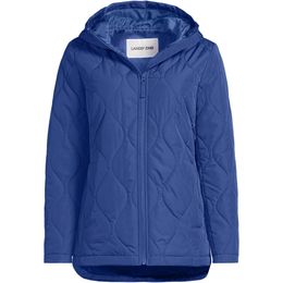LANDS' END Isolierte FeatherFree&trade; Steppjacke, Damen, size: regular, Blau, Polyester, by Lands' End