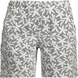 LANDS' END Chino-Shorts mit Dehnbund, 18 cm f&uuml;r Damen, Damen, size: regular, Wei&szlig;, Baumwoll-Mischung, by Lands' End