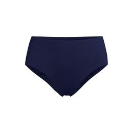LANDS' END Bikinihose, Mid Waist f&uuml;r Damen in Plus-Gr&ouml;&szlig;e, Damen, size: plus, Blau, Elasthan/Nylon-Mischung, by Lands' End
