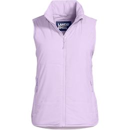 LANDS' END Leichte verstaubare Steppweste, Damen, size: regular, Lila, Nylon-Mischung, by Lands' End