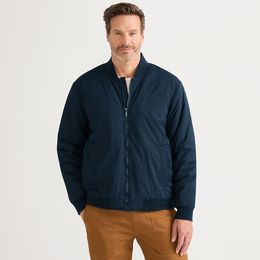 LANDS' END Leichte WANDERLITE Bomberjacke f&uuml;r Herren, Herren, size: regular, Blau, Elasthan/Nylon-Mischung, by Lands' End