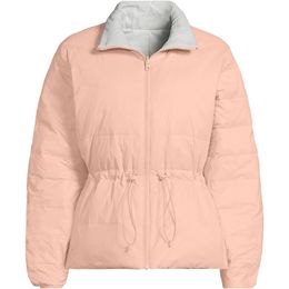 LANDS' END Daunen-Wendejacke WANDERWEIGHT Verstaubar Ultraleicht in Plus-Gr&ouml;&szlig;e, Damen, size: plus, Pink, Nylon, by Lands' End